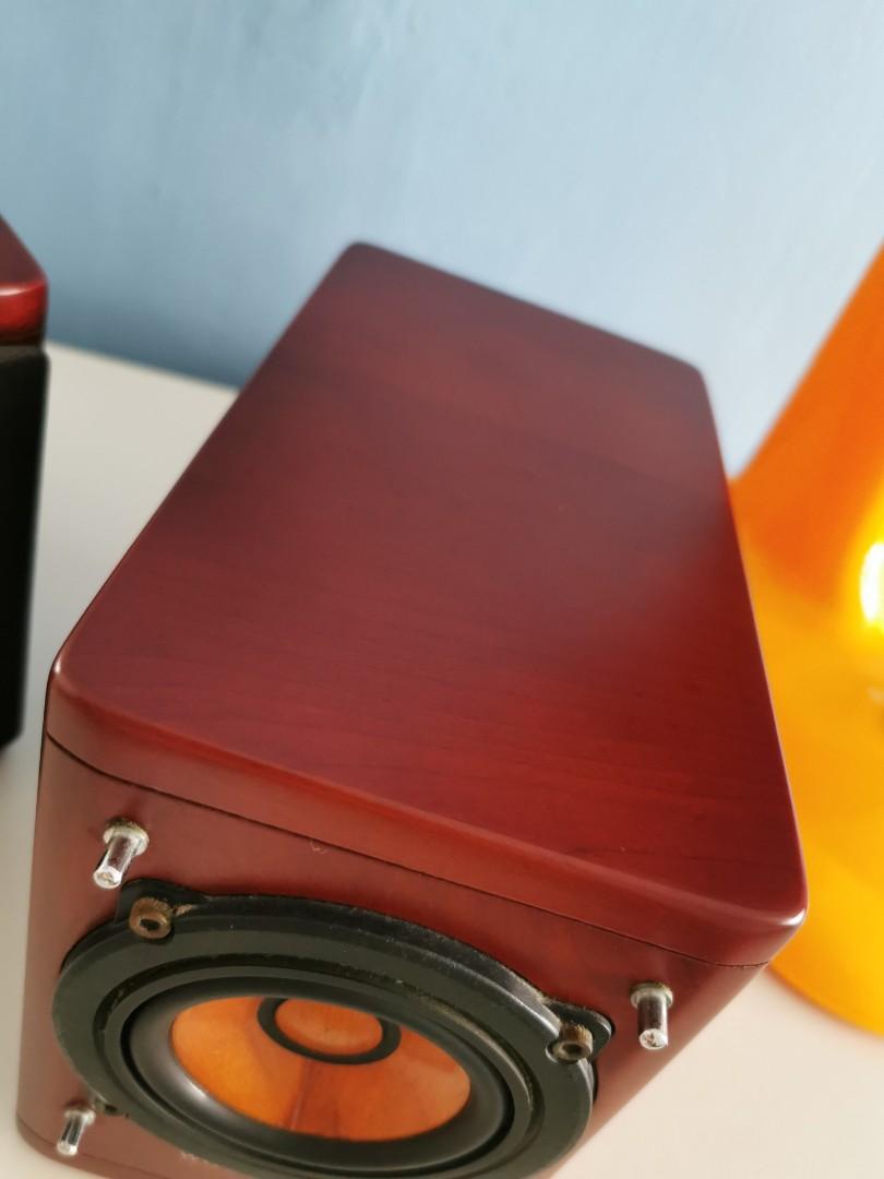 JVC SP-EXA1 Wood Cone Bookshelf Speakers, Audio, Soundbars, Speakers & Amplifiers on Carousell