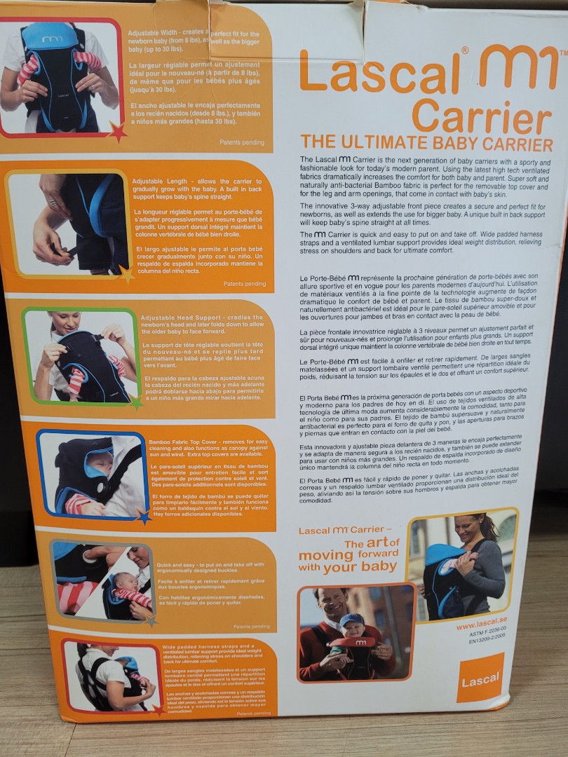 lascal m1 carrier, Babies & Kids, Going Out, Carriers & Slings on Carousell