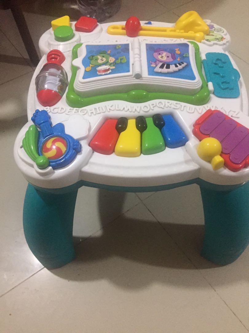 Leapfrog Musical Table, Babies & Kids, Infant Playtime on Carousell