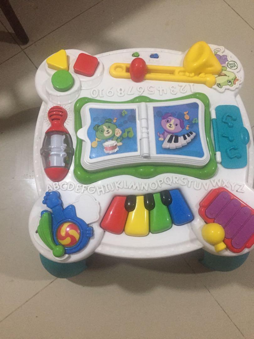 Leapfrog Musical Table, Babies & Kids, Infant Playtime on Carousell