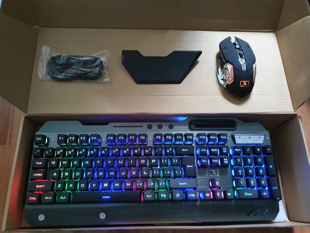 Mamba Snake Wireless Mechanical Gaming Keyboard and Mouse, Computers ...