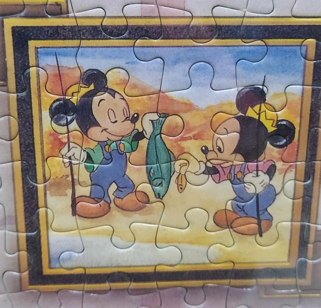 Mickey Mouse and friends puzzle frame, Furniture & Home Living, Home ...