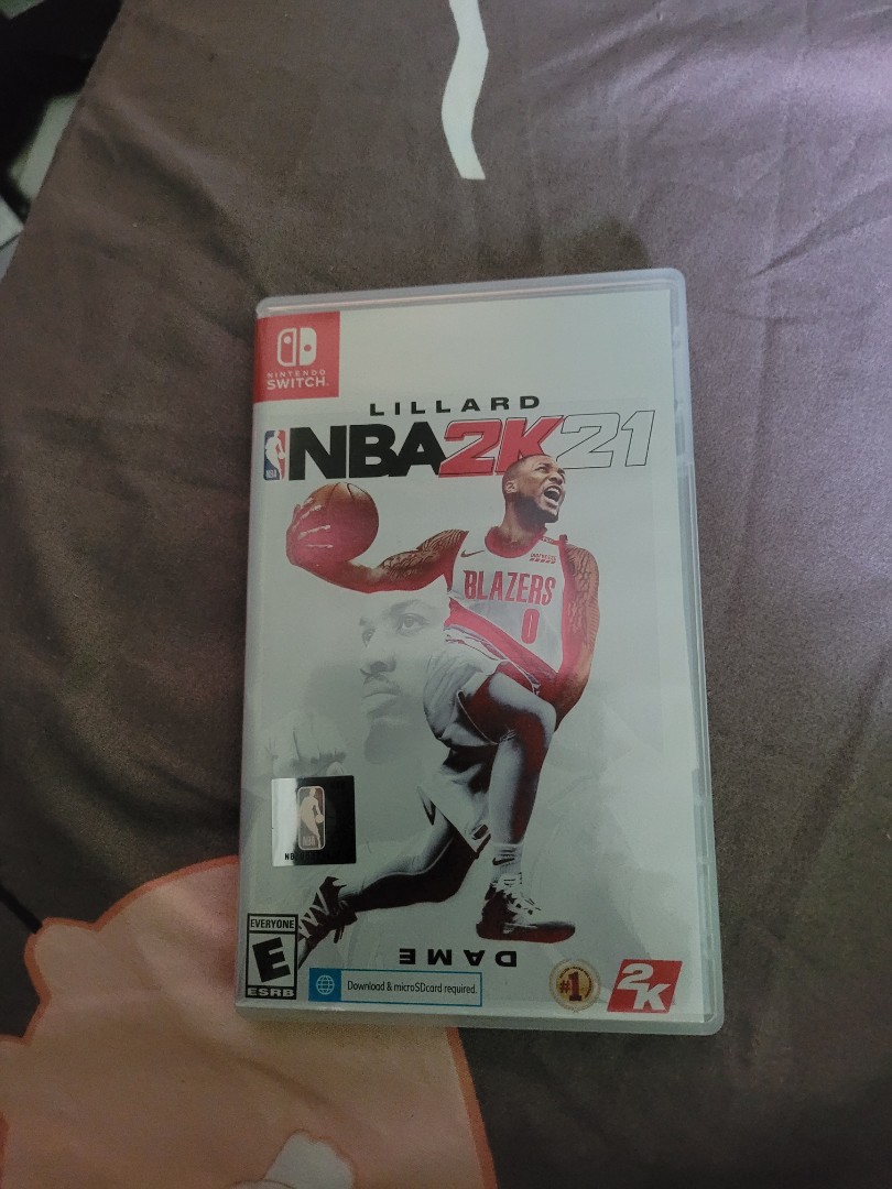 NBA 2k21 switch and Yono cartridge, Video Gaming, Video Games, Nintendo ...