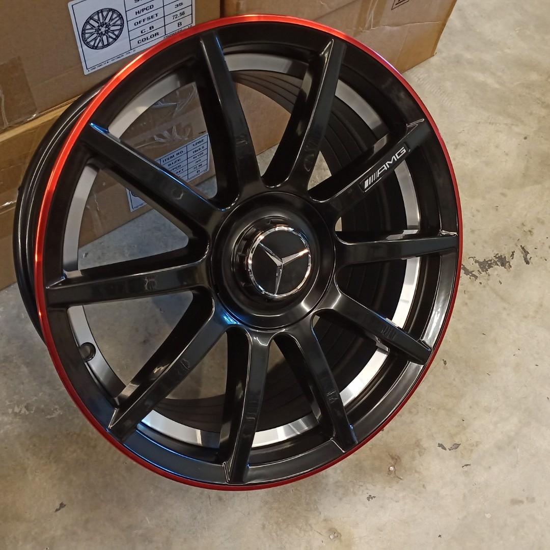 NEW SPORT RIM 17 INCH MESSAGE W202 W212 W210, Auto Accessories on Carousell