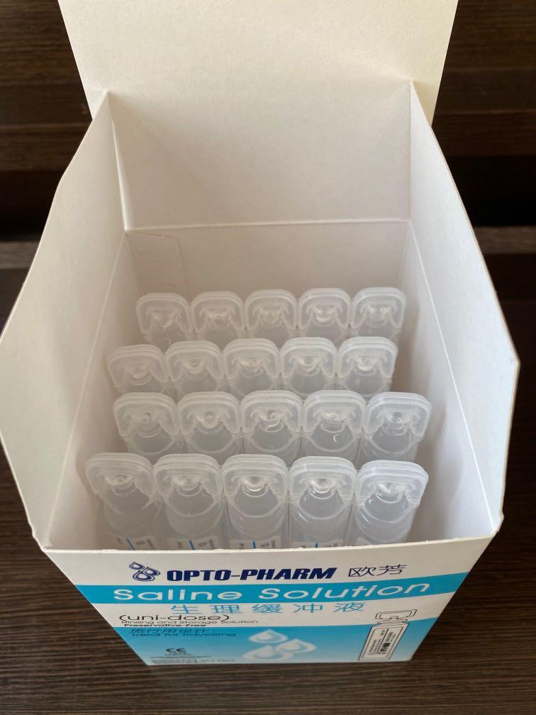 Opto-Pharm Saline Solution (uni-dose), Beauty & Personal Care, Vision ...