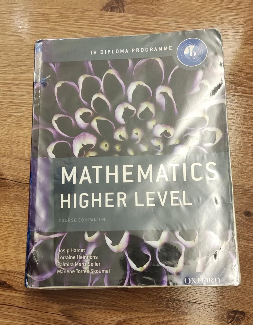 IB Math HL OP$825 Oxford IBDP IB Mathematics Higher Level Course Book ...