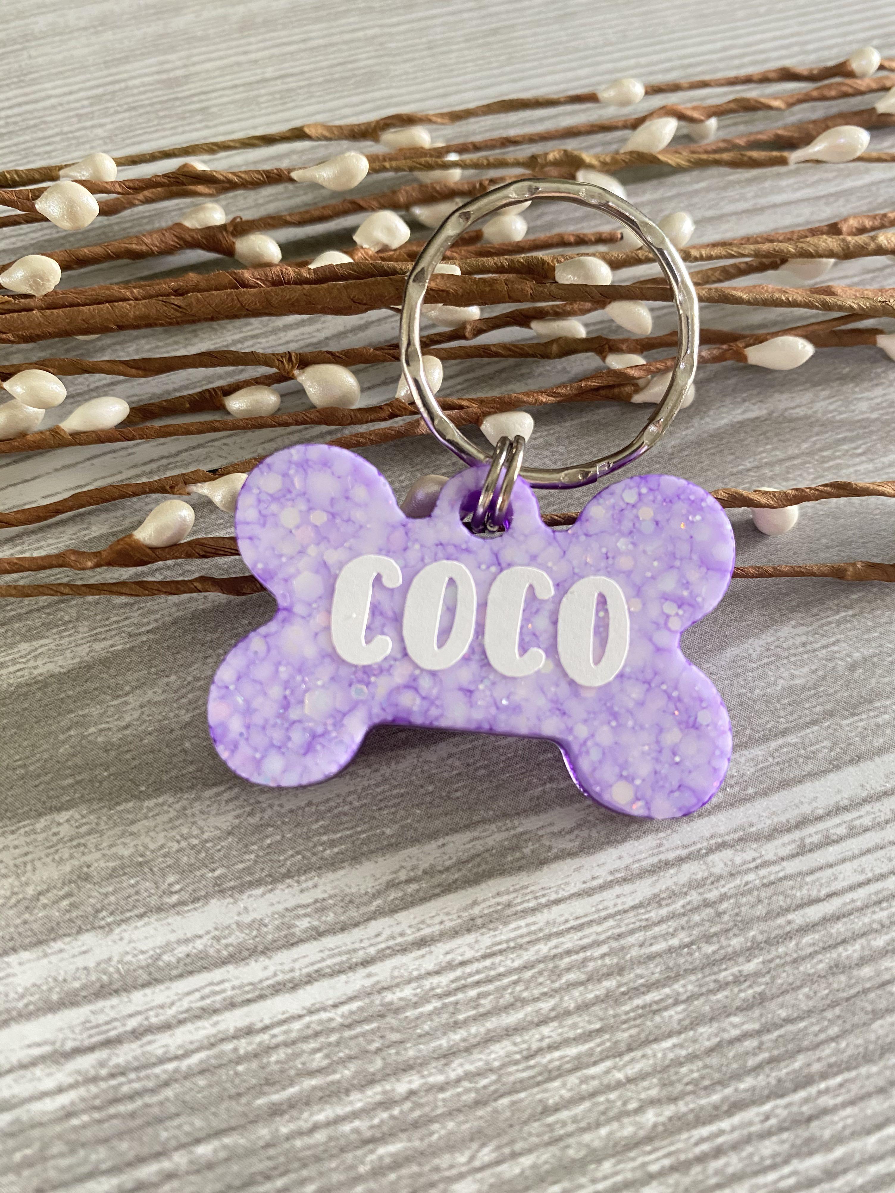 Pet Customised Name tag |personalised tag|Dog tag|Cat Tag|Parrot cage ...