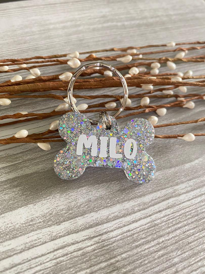 Pet Customised Name tag |personalised tag|Dog tag|Cat Tag|Parrot cage ...