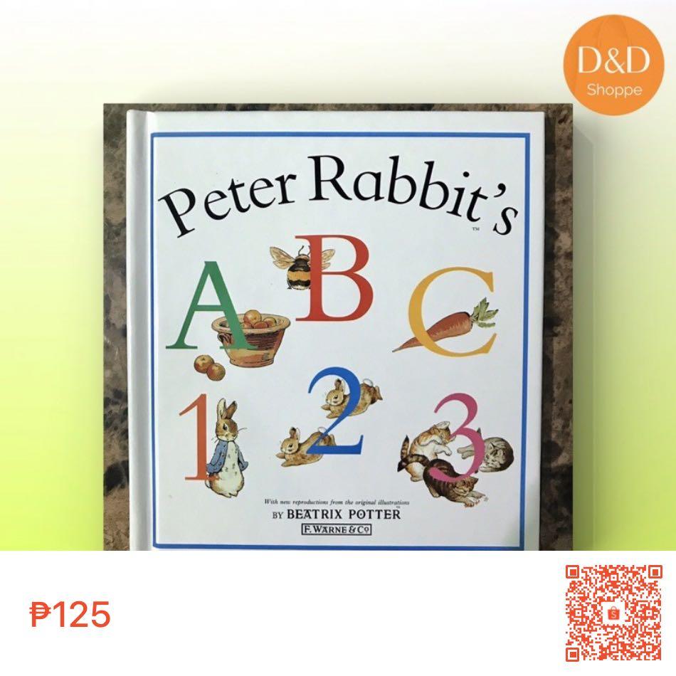 Peter Rabbit ABC 123, Hobbies & Toys, Books & Magazines, Children's ...