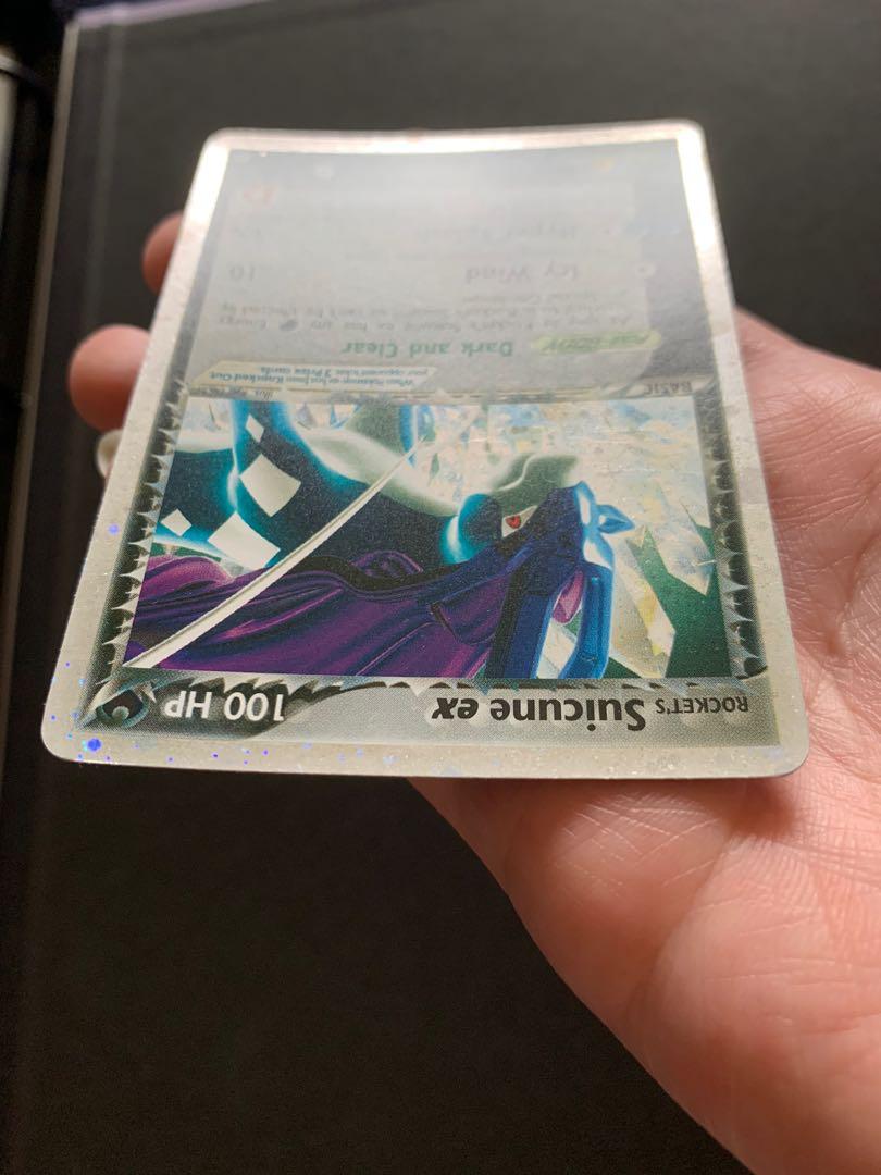 Pokemon TCG Rocket Suicune EX 105/109, Hobbies & Toys, Toys & Games on ...