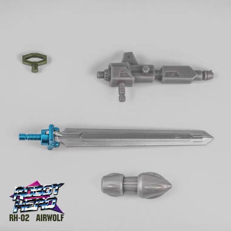 [Last Set] Transformers Robot Hero - RH-02 RH02 AirWolf Air Wolf (aka ...