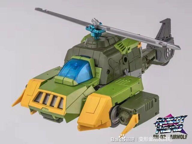 [Last Set] Transformers Robot Hero - RH-02 RH02 AirWolf Air Wolf (aka ...