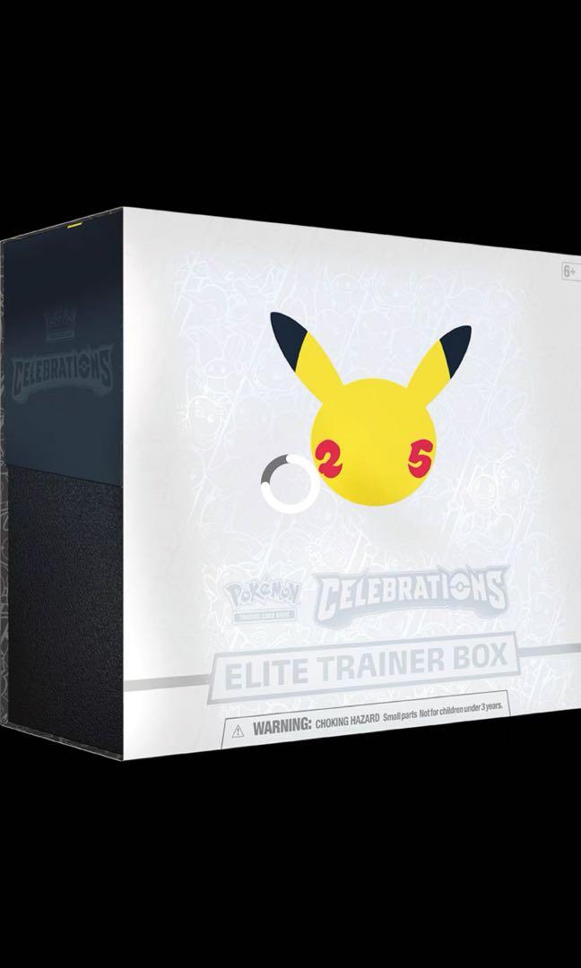 美版 PTG 25週年 紀念禮盒 ETB / ultra premium box 預售, 興趣及遊戲, 玩具 & 遊戲類 - Carousell