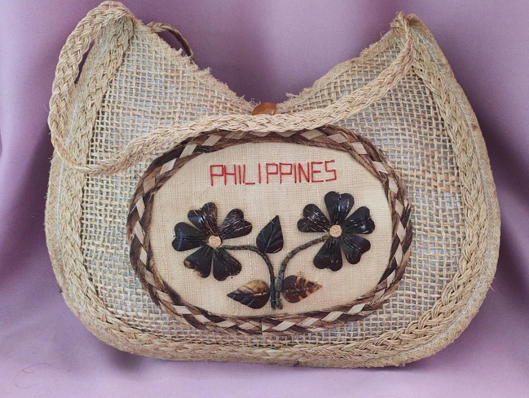 Rattan bag / beg rotan / beg pantai, Women's Fashion, Bags & Wallets ...