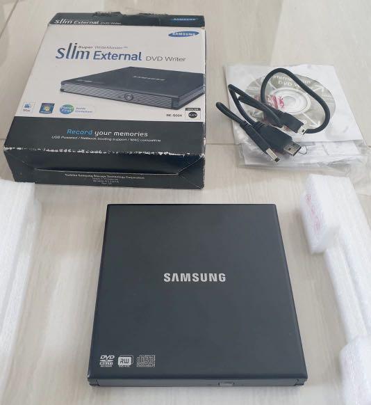 Samsung DVD Writer (SE-S084), Computers & Tech, Parts & Accessories ...