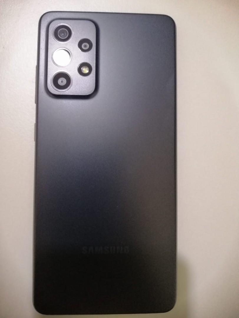 Samsung Galaxy A52 Hitam full set box dan garansi, Telepon Seluler ...
