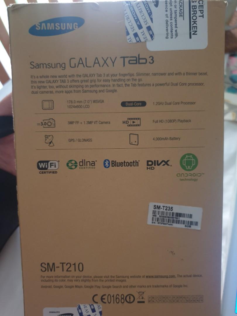 Samsung Galaxy Tab 3 (SM-T210) USED, Mobile Phones & Gadgets, Tablets ...