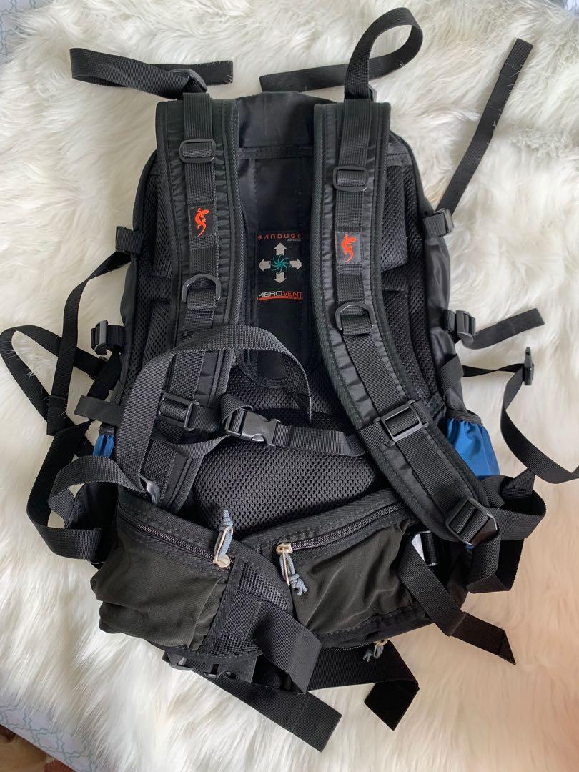 Sandugo Extreme 35 L Backpack with Rain Cover, Men's Fashion, Bags ...