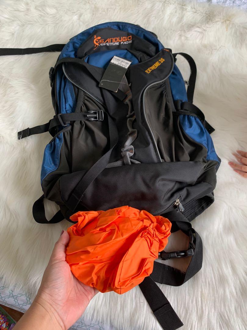 Sandugo Extreme 35 L Backpack with Rain Cover, Men's Fashion, Bags ...