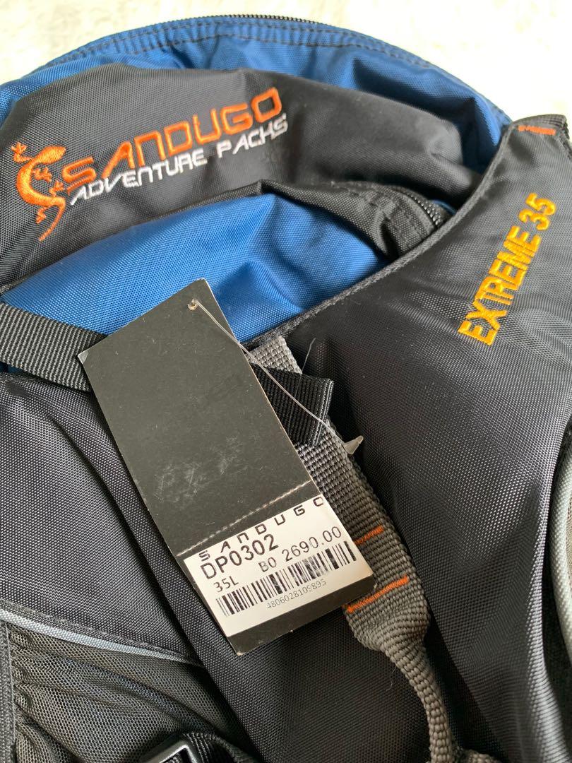 Sandugo Extreme 35 L Backpack with Rain Cover, Men's Fashion, Bags ...