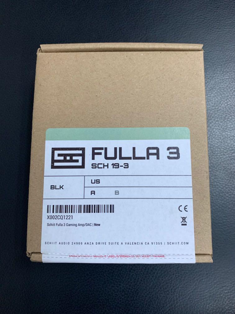 Schiit Fulla 3 Gaming Amp/DAC, Audio, Soundbars, Speakers & Amplifiers ...