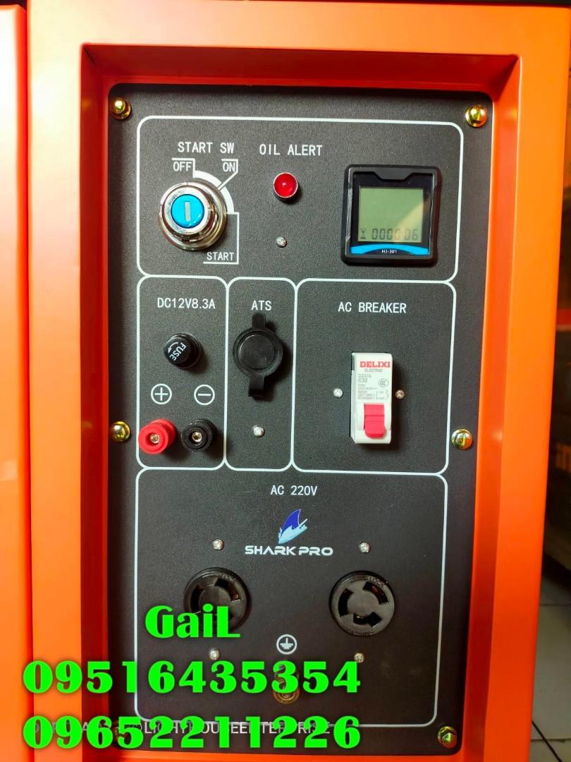 SHARK PRO 10kva Air-cooled Silent-Type Diesel Generator (SPG-12000ES ...