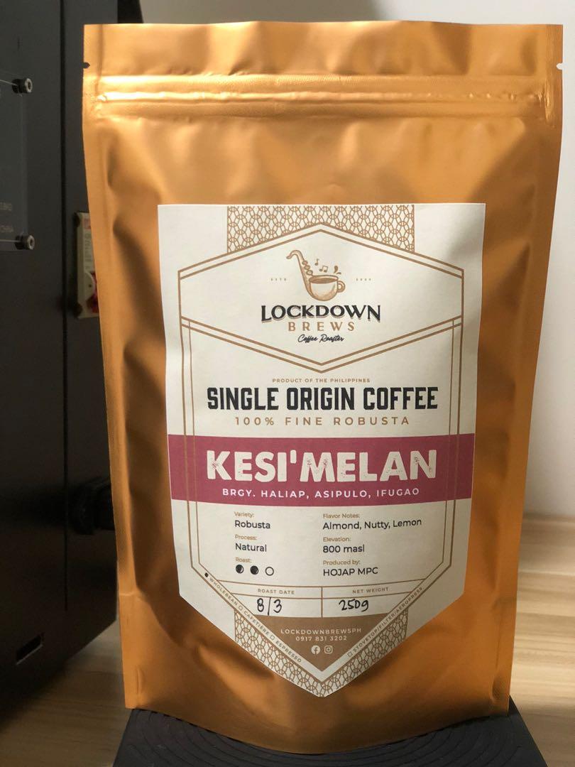 Single Origin Mt. Kesi'Melan Ifugao Coffee Beans 250g Specialty Coffee ...