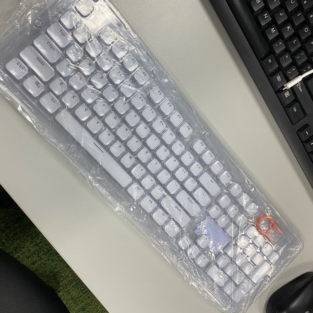 Square plastic keycaps flat profile 108 keyboard, Computers & Tech ...