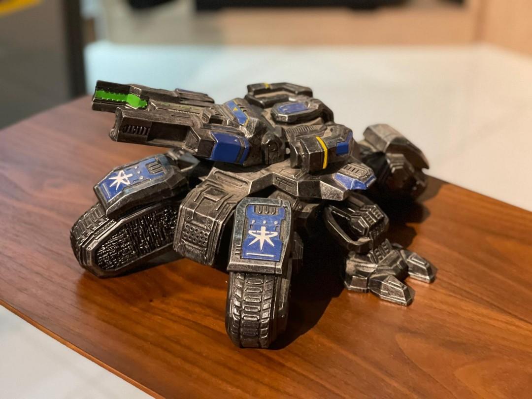 StarCraft 2 Terran Siege Tank Resin Statue Blue Edition, Hobbies & Toys ...