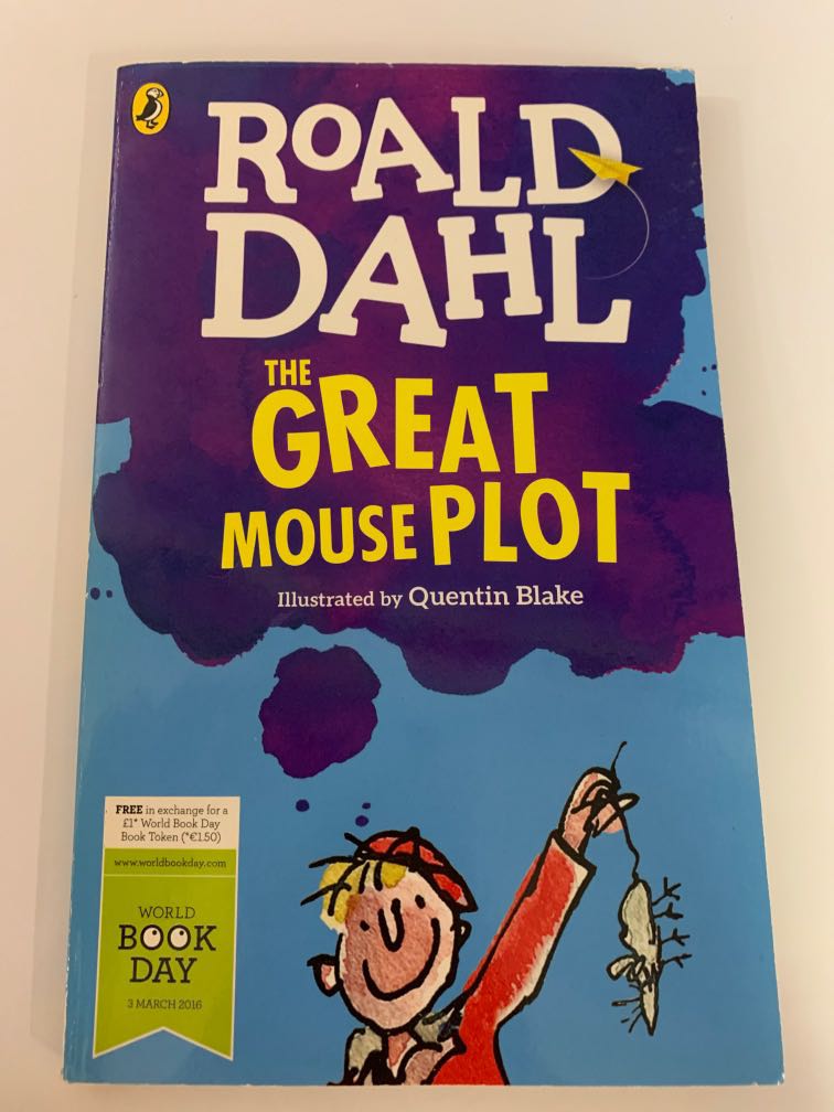 The Great Mouse Plot - Roald Dahl, 興趣及遊戲, 書本 & 文具, 小朋友書 - Carousell