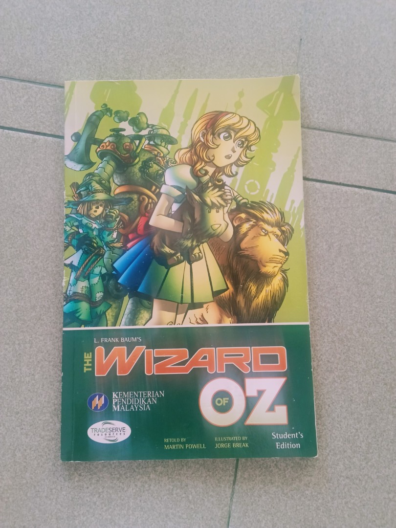 The Wizard of Oz Graphic Novel/Comic by L. Frank Braum., Hobbies & Toys ...