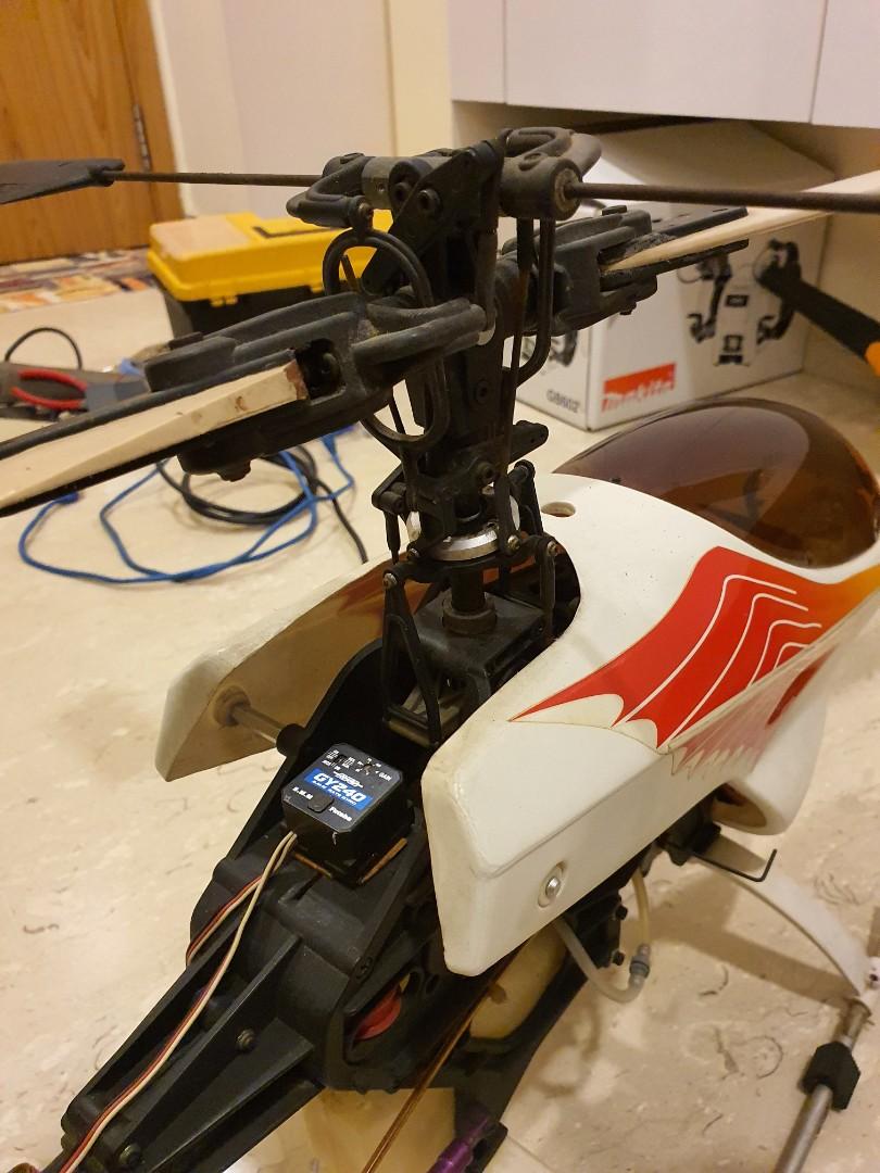 Thunder Tiger Raptor Nitro powered RC Helicopter, Hobbies & Toys, Toys ...