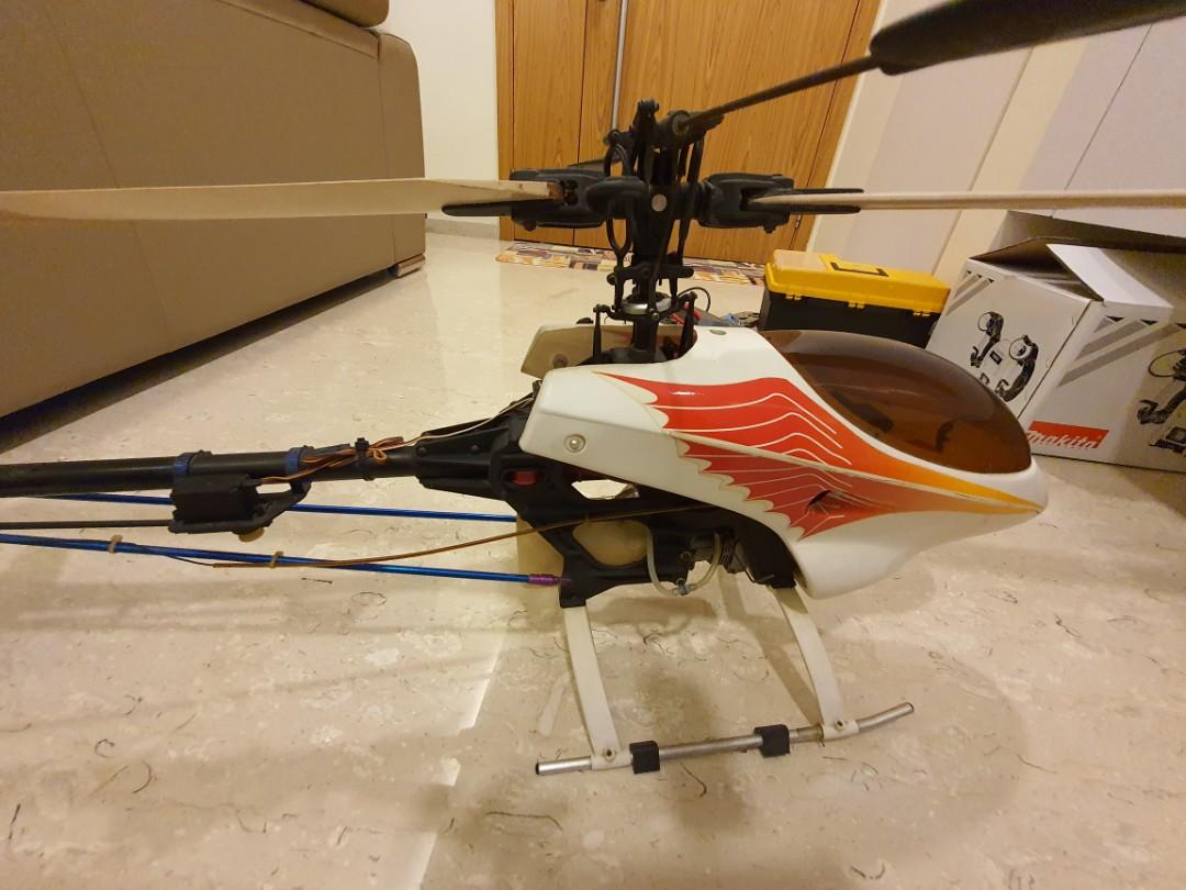 Thunder Tiger Raptor Nitro powered RC Helicopter, Hobbies & Toys, Toys ...