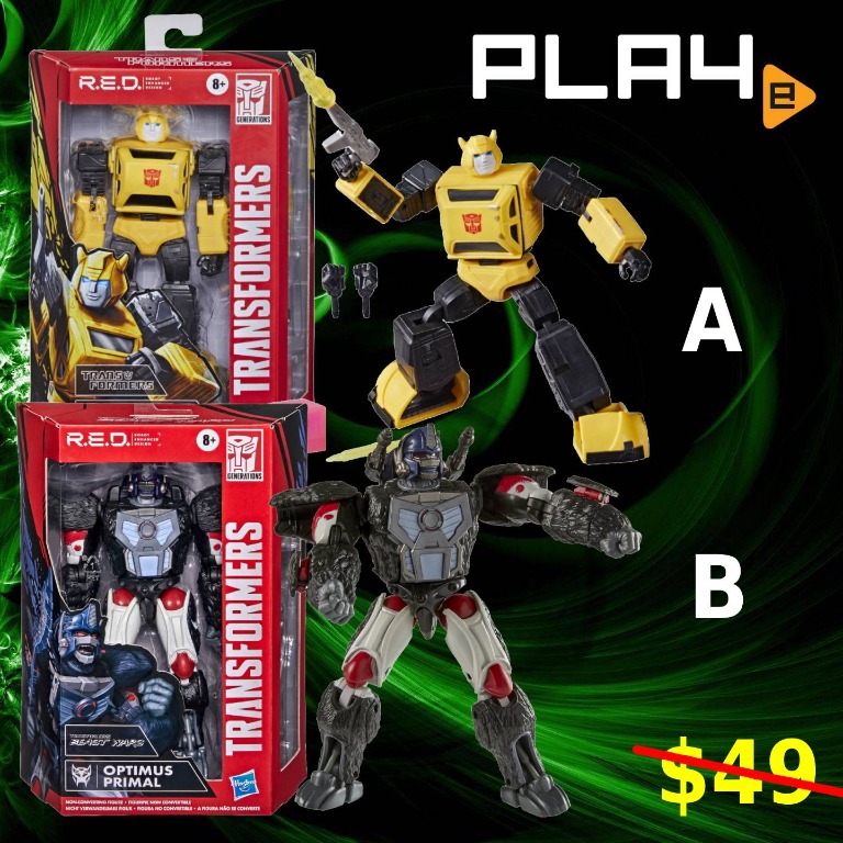 Transformers R.E.D Brand New, Hobbies & Toys, Toys & Games on Carousell