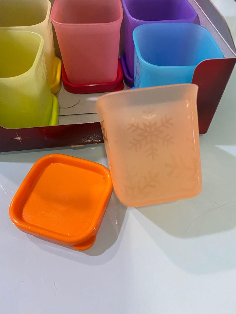 Tupperware Snowflakes containers (box of 6), Furniture & Home Living ...