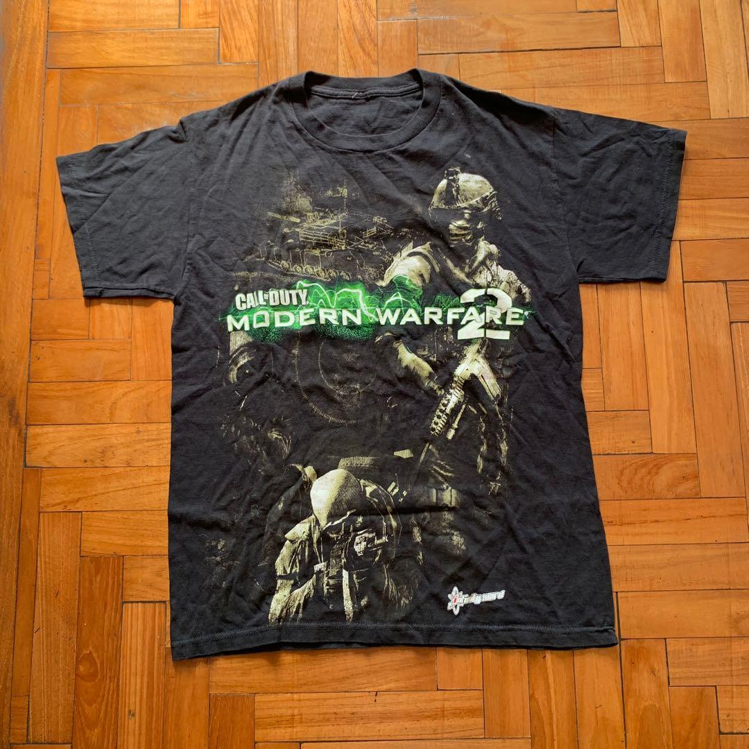 Vintage Call of Duty MW2 Tee Shirt, Men's Fashion, Tops & Sets, Tshirts ...