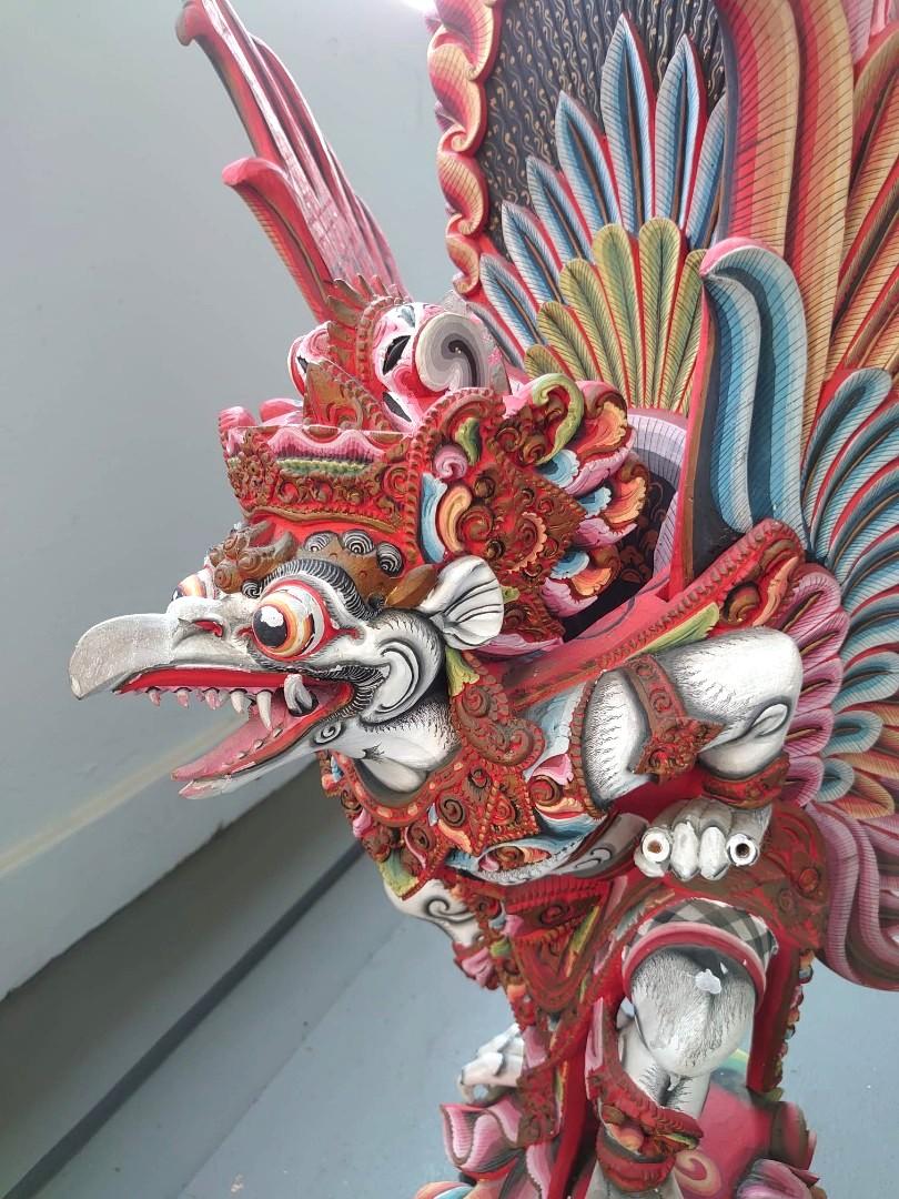 Vintage Wooden Garuda Balinese Indonesia, Hobbies & Toys, Memorabilia ...