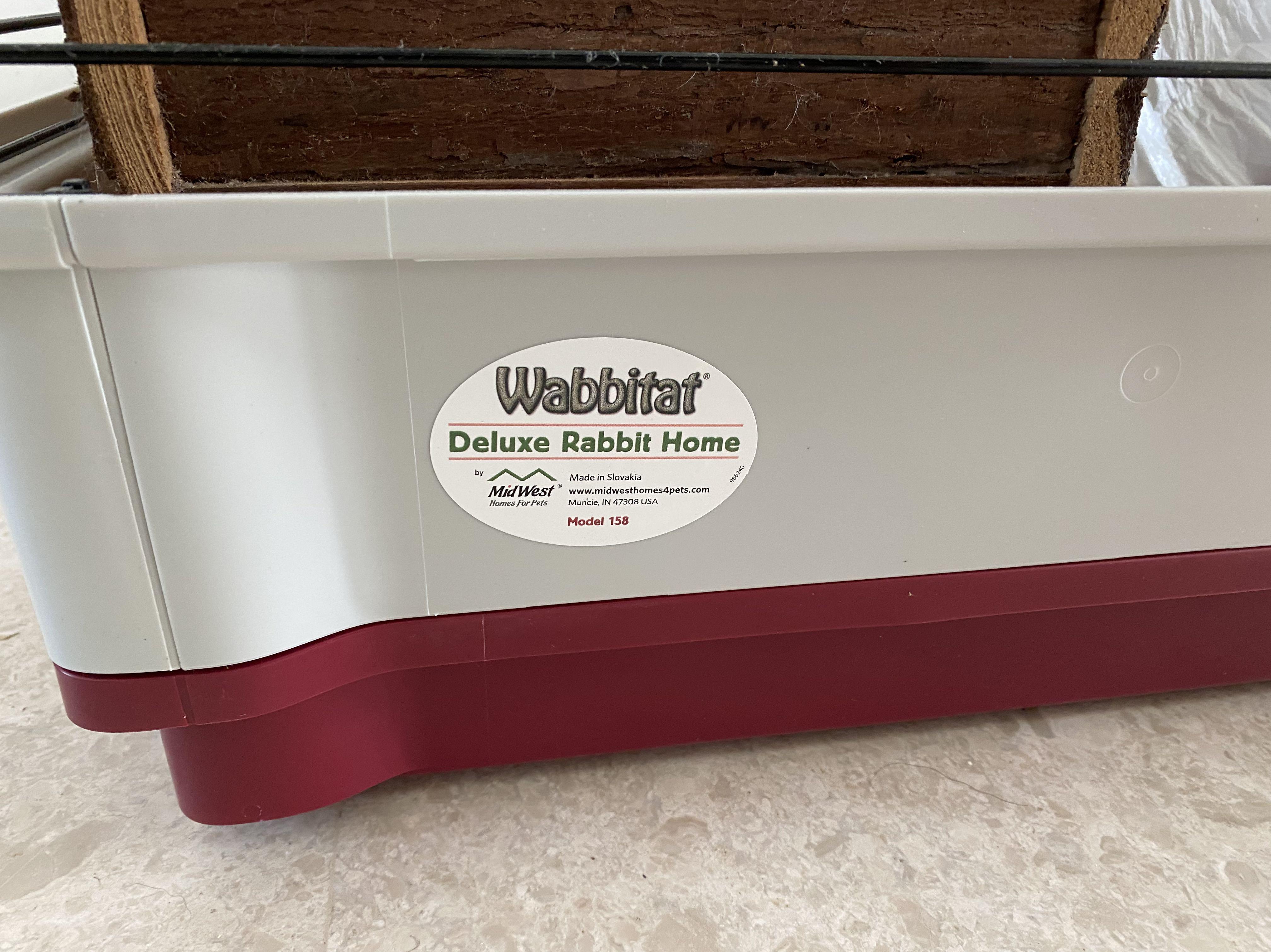 Wabbitat Deluxe Cage/Hutch for rabbit , Pet Supplies, Homes & Other Pet ...