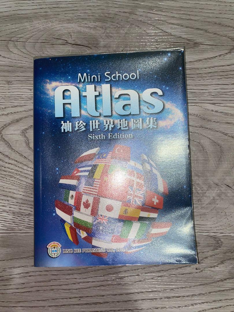 (100%new) Mini School Atlas 袖珍世界地圖集Sixth Edition, 興趣及遊戲, 書本 & 文具, 小朋友書 ...