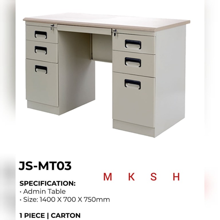 Admin Table JS - MT03, Furniture & Home Living, Office Furniture ...