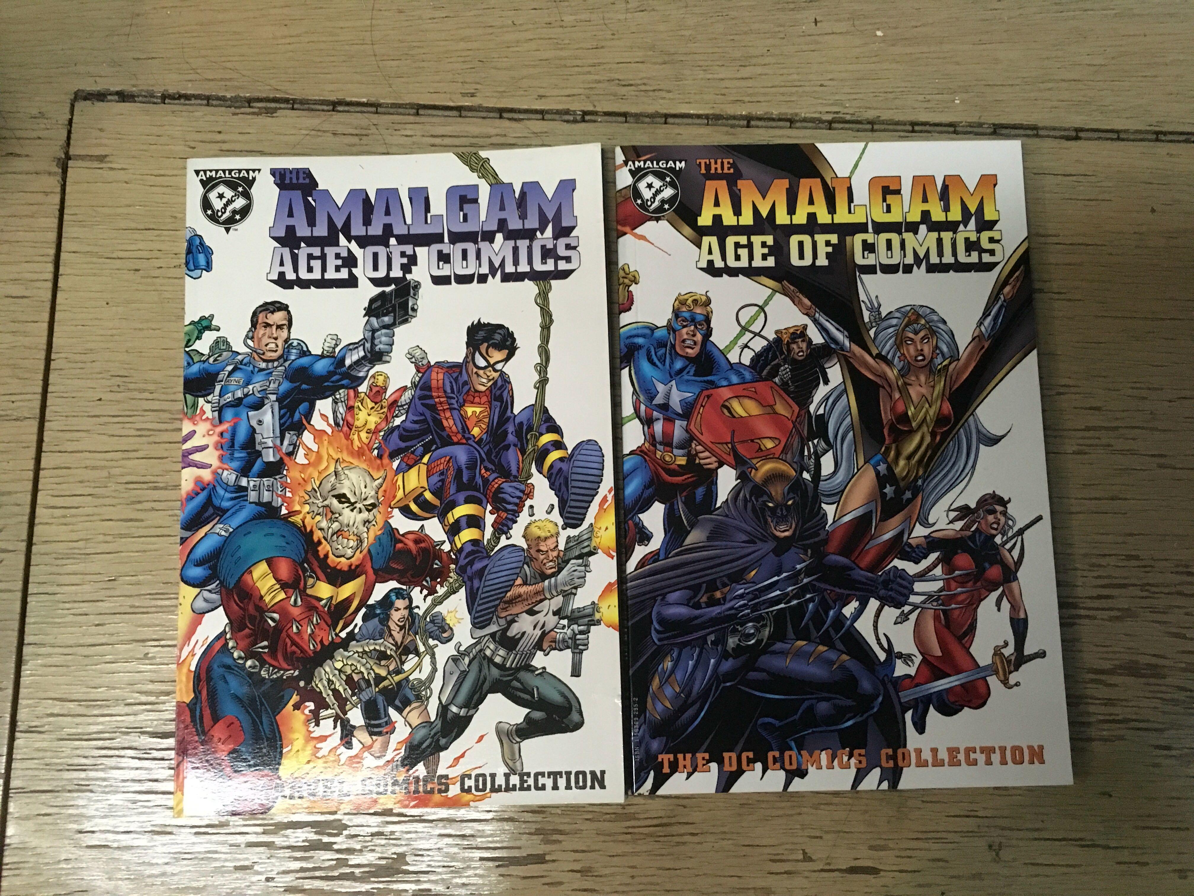 Amalgam Age of Comics Tpb #1 and #2, Hobbies & Toys, Books & Magazines ...