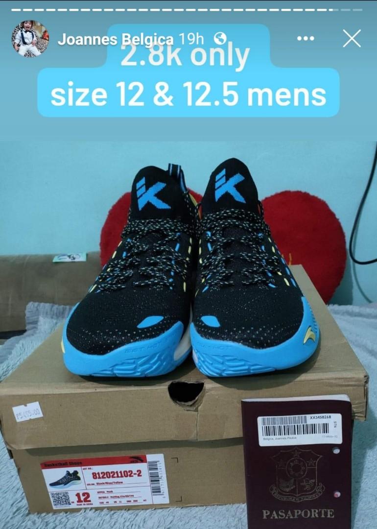 Anta kt5 low, Men's Fashion, Footwear, Sneakers on Carousell