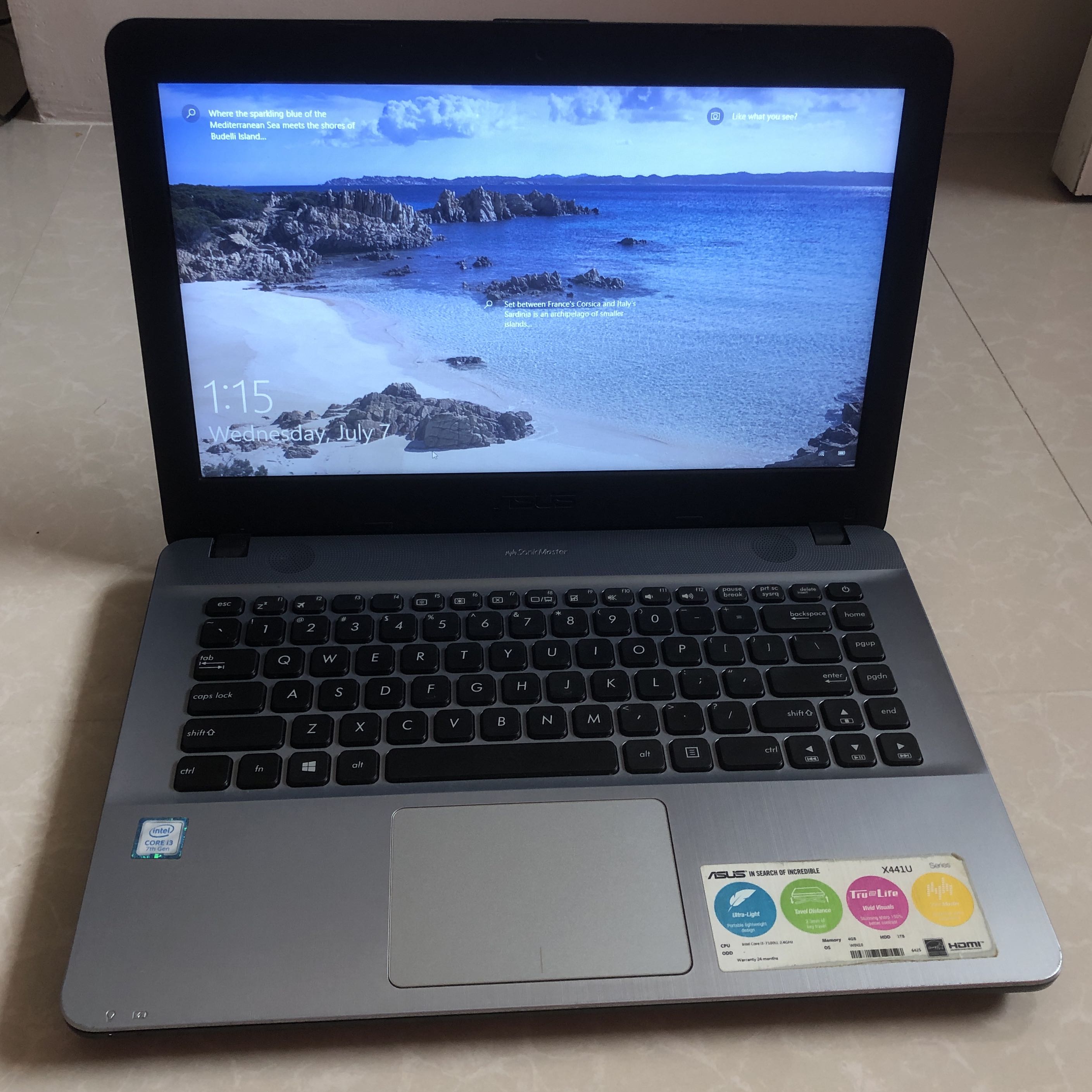 ASUS X441U 2nd hand, Computers & Tech, Laptops & Notebooks on Carousell