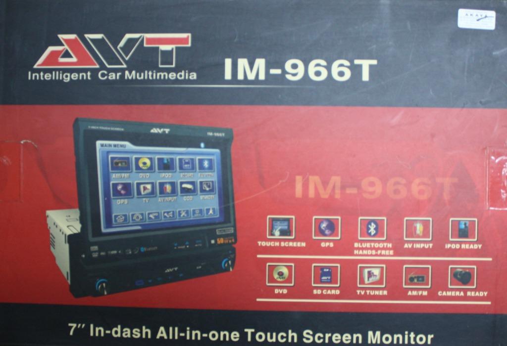 AVT Single Din 7 Inch All In One Touch Screen (IM-966T), Auto ...