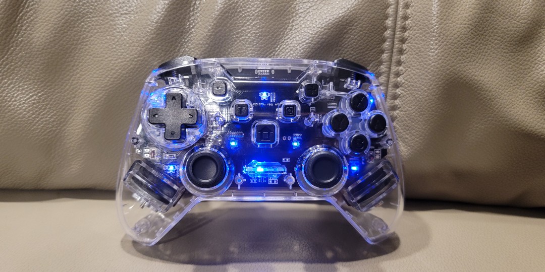 BNIB Nintendo Switch Wireless Controller Transparent, Video Gaming ...