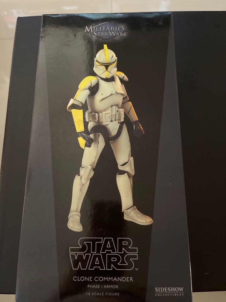 BNIB SIDESHOW CLONE COMMANDER PHASE 1 ARMOR, Hobbies & Toys ...
