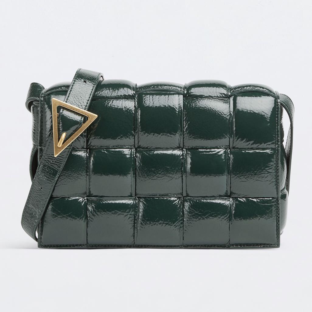 Bottega Veneta paded cassette raintree, Luxury, Bags & Wallets on Carousell