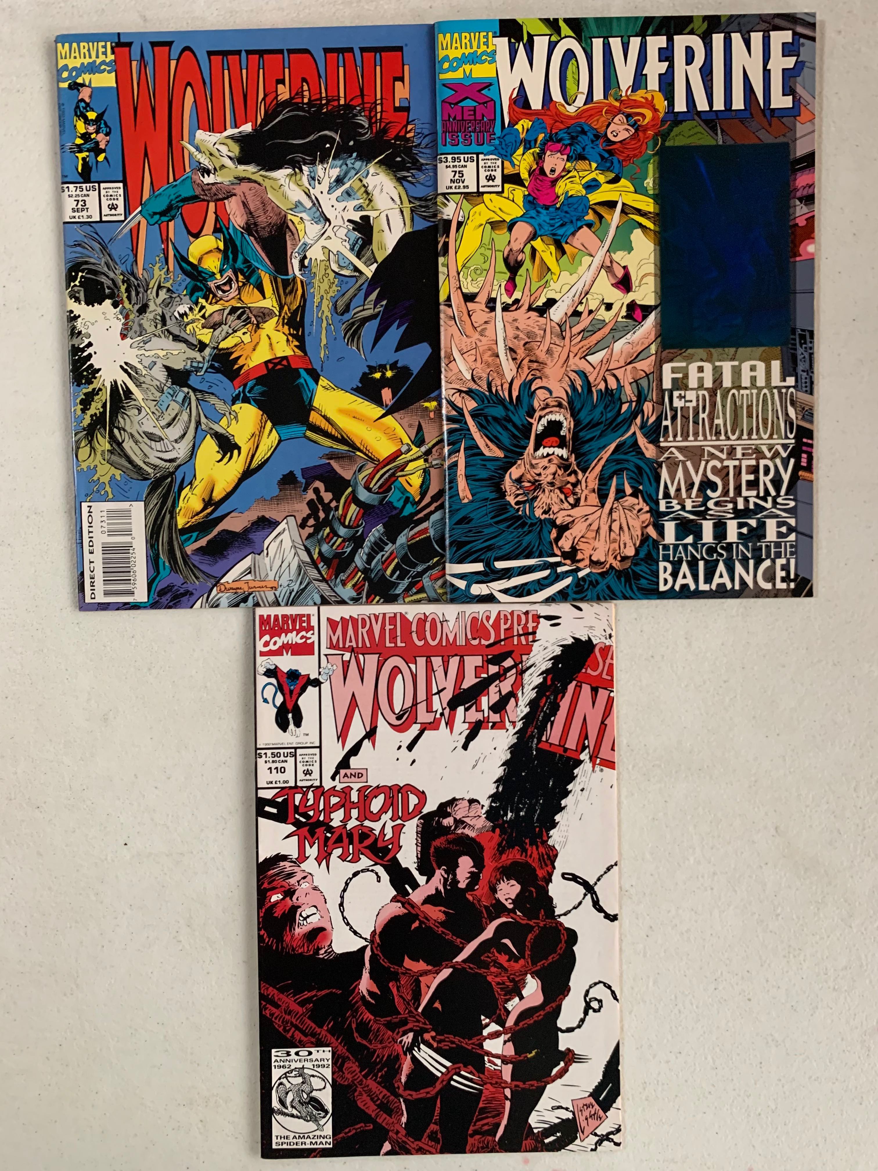 Comics - Wolverine (# 73) / Marvel Comics Presents #110, Hobbies & Toys ...