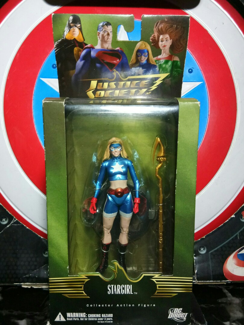 DC Direct Justice Society Of America JSA Stargirl Figure, Hobbies ...