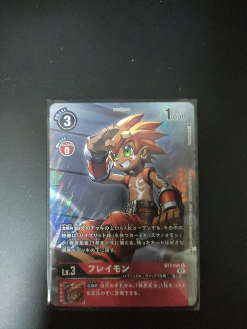 Digimon tcg alternate art flamemon, Hobbies & Toys, Toys & Games on Carousell